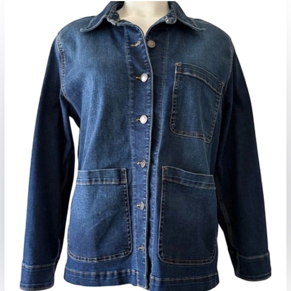 Well Worn | Jackets & Coats | Well Worn Dark Denim Barn Jacketxl | Poshmark